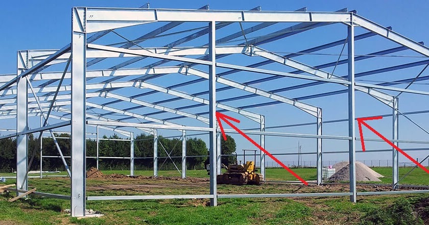 Calcul des Potelets dans la charpente métallique