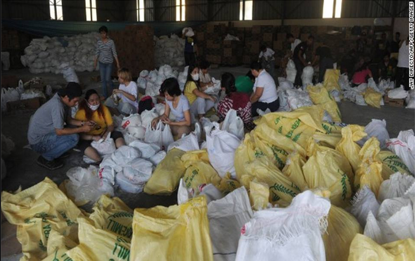 Indonesia's Relief Goods Repackaged Under DSWD Relief Goods Pouch ...
