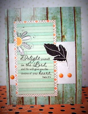 Marlena is Faithfully Crafting: Cliff Note Card