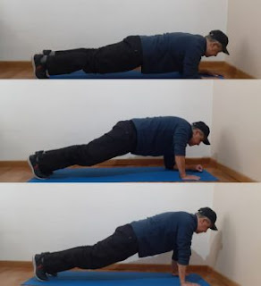 Exercício de prancha