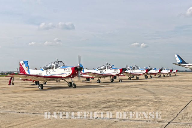 DEFENSE STUDIES: Decommissioning Ceremony of the CT-4A Training Aircraft