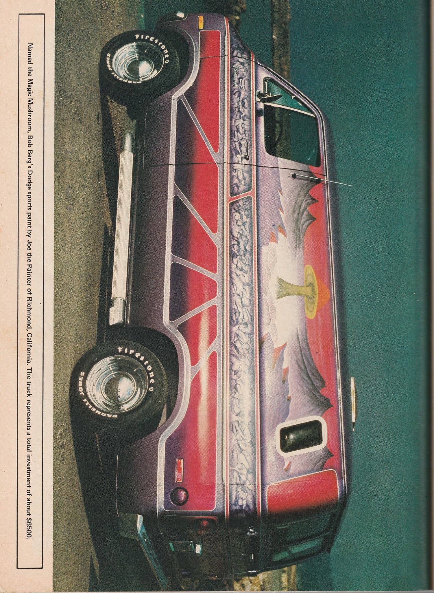 1970's VAN Magazines : Vans And Trucks Magazine #1