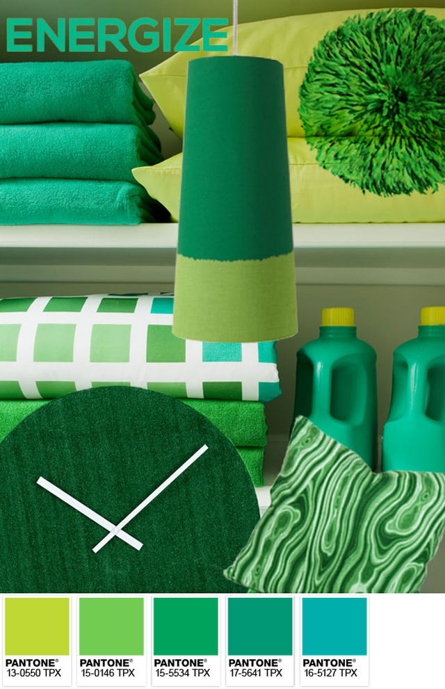 EDIT design HOUSE: PANTONE COLOR OF THE YEAR: EMERALD