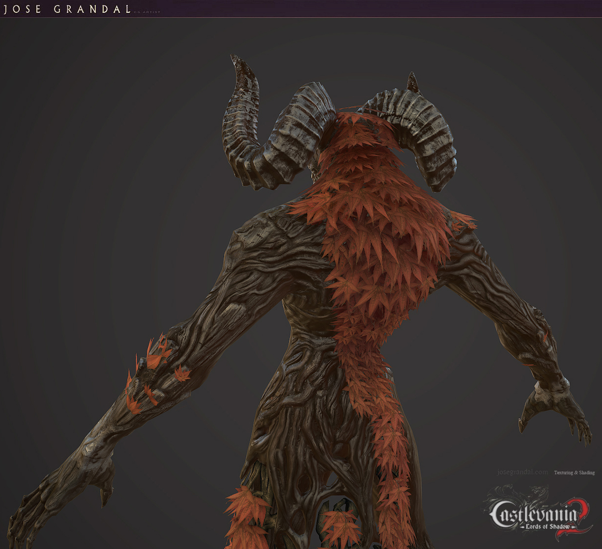 Jose Grandal Portfolio: Castlevania: Lords of shadow 2. Dark pan