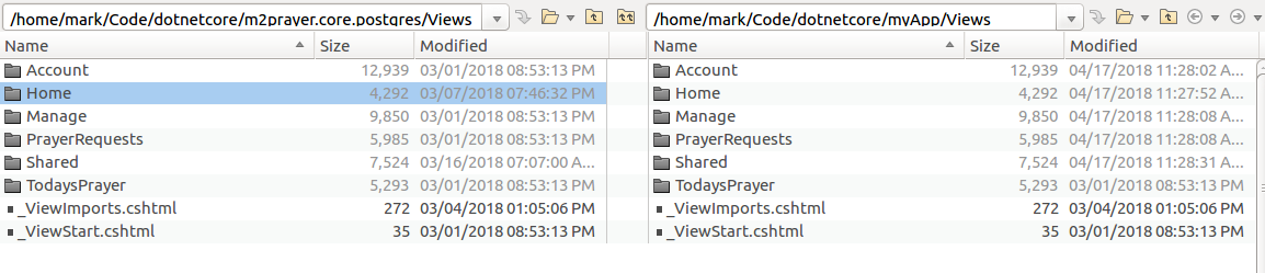Marks Musings Aspnet Core 2 With Postgresql On Linux Part 9 The View Layer