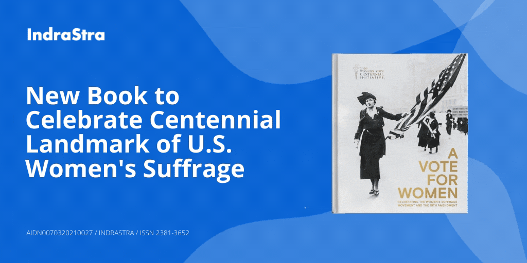 New Book to Celebrate Centennial Landmark of U.S. Women's Suffrage