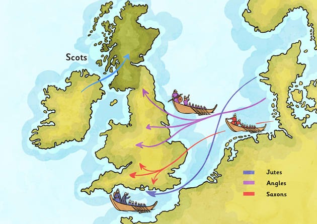 THE EUROPEAN HISTORY: History and the origin of Saxons