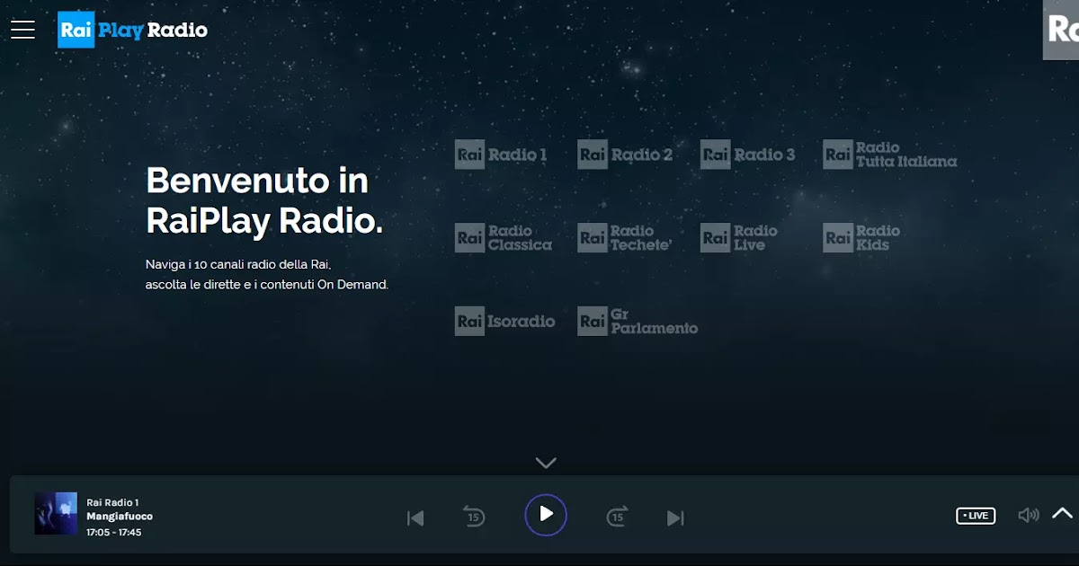 Le radio RAI in streaming su internet e su app - Navigaweb.net