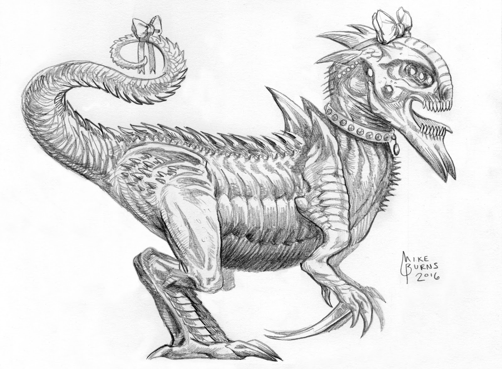 Made Up Creature Drawings