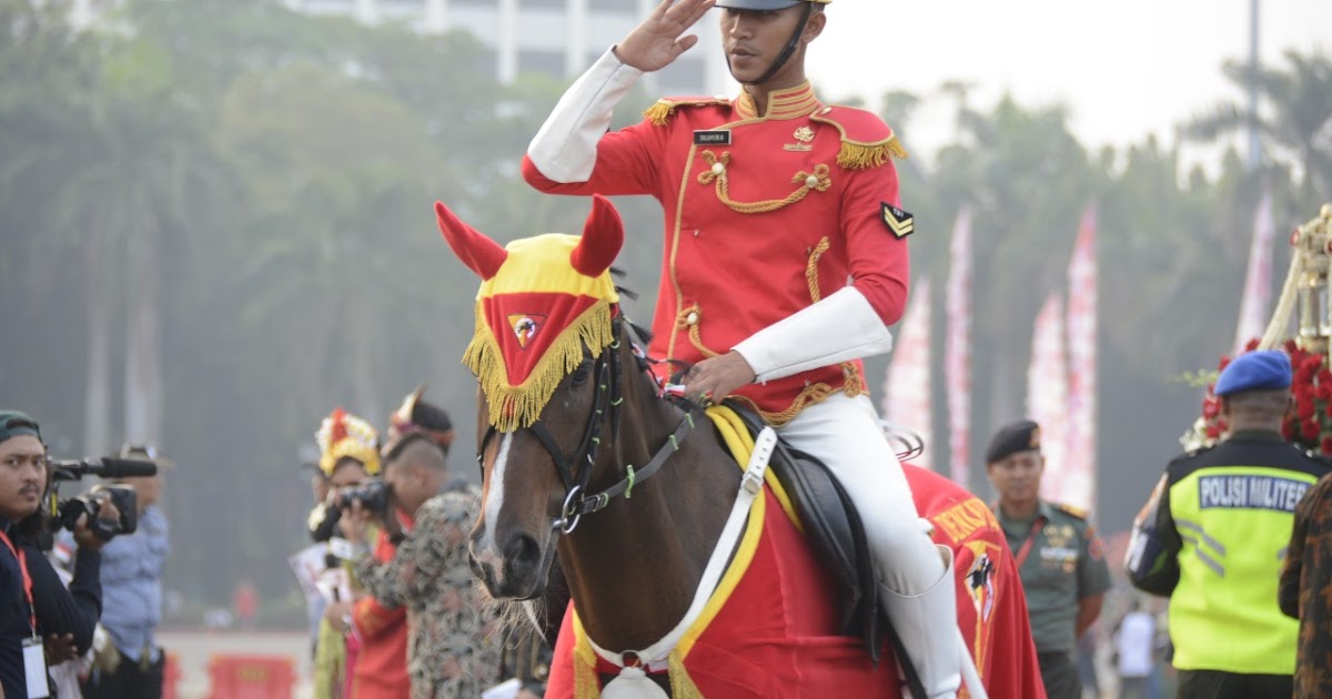 Denkavkud, Pasukan Berkuda Pengawal Bendera Merah Putih Dan Naskah ...