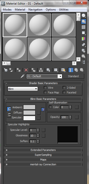3ds Max Portfolio: Introduction to Texturing