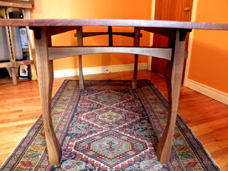Old Crow Woodworks: Horseshoe Dining Table