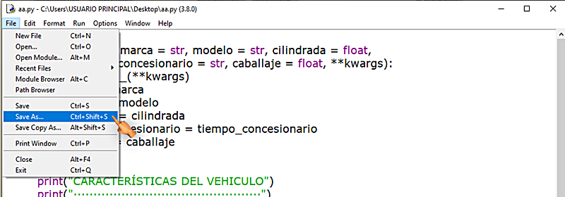 APRENDER A PROGRAMAR CON PYTHON: SUPUESTO 2