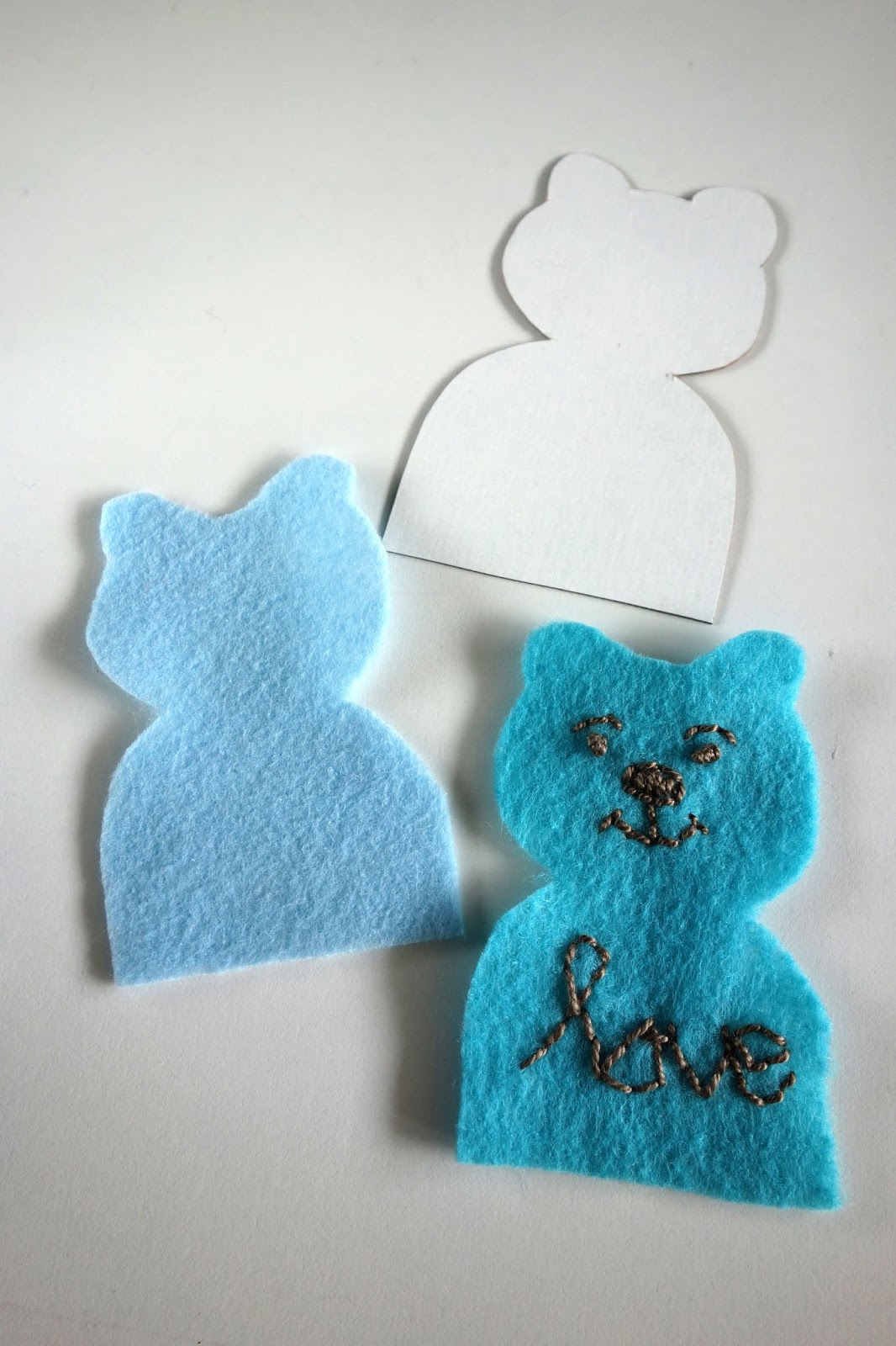 blah to TADA!: Felt Animals