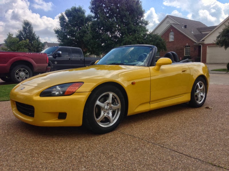 10k: Mellow Yellow: 2003 Honda S2000 LS1 V8 Power - DailyTurismo