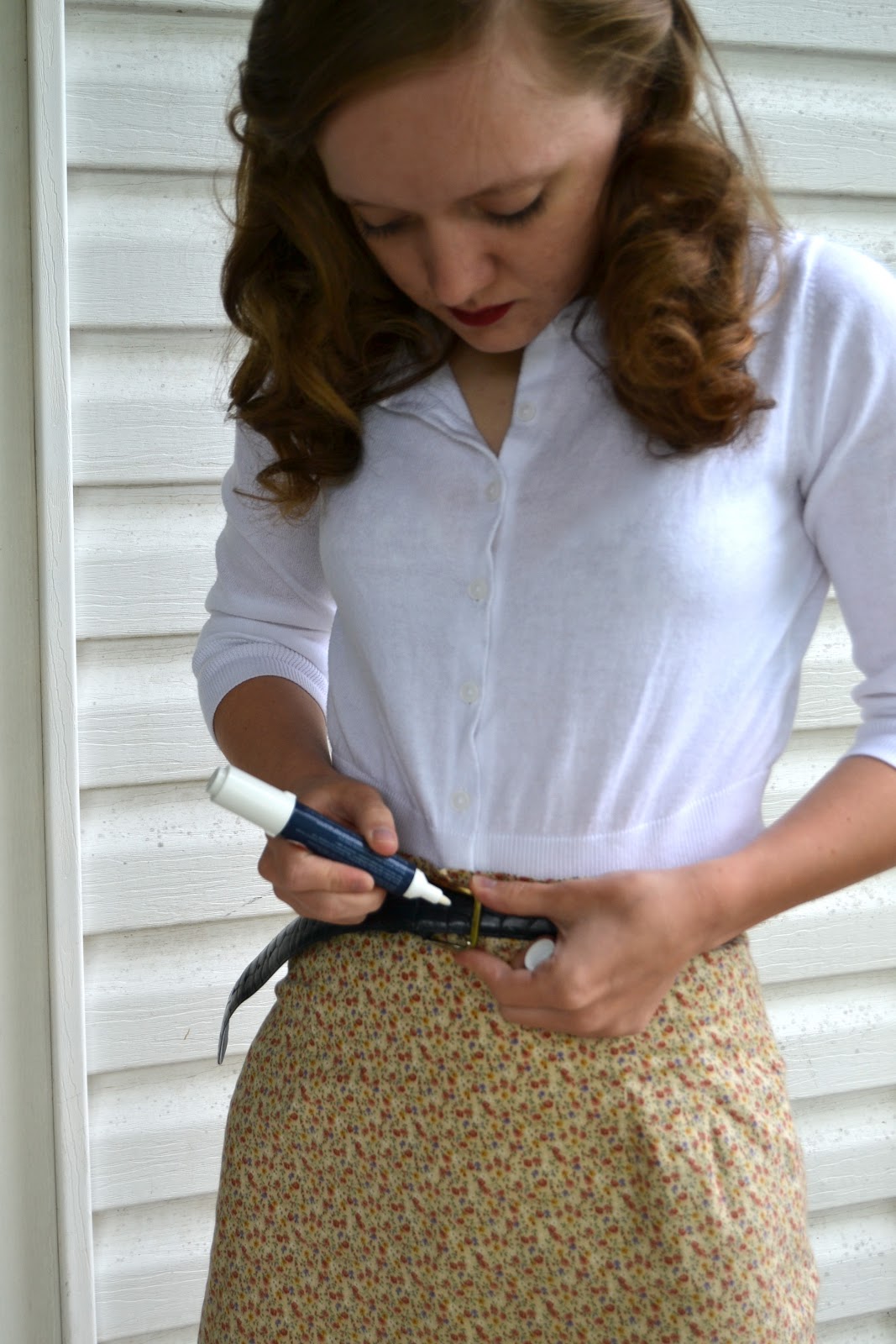 DIY/Tutorial: Turn a Hip Belt into a Vintage-Style Waist Belt ...