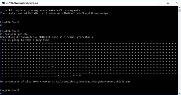 HOWTO setup OpenVPN server and client configuration files using EasyRSA