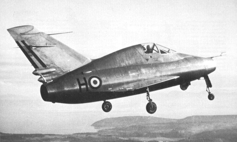 Nord Gerfaut - A French delta wing experimental jet aircraft,which was ...