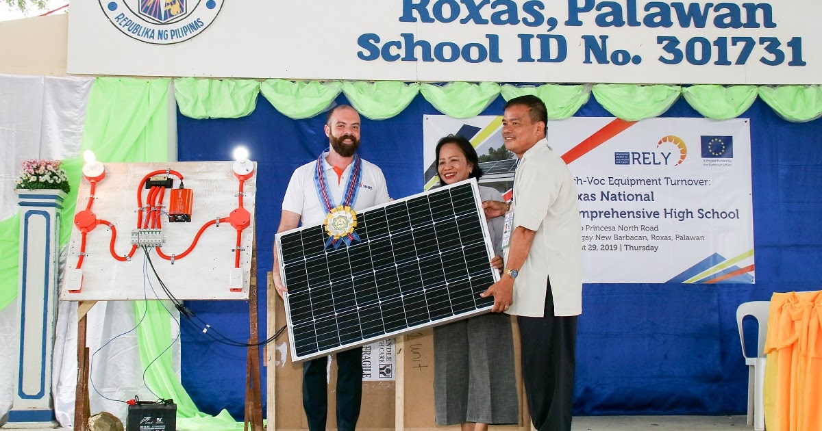 EU funded Project RELY Gives 2 Palawan Senior High Schools EIM Solar eu-funded-project-rely-gives-2-palawan-senior-high-schools-eim-solar