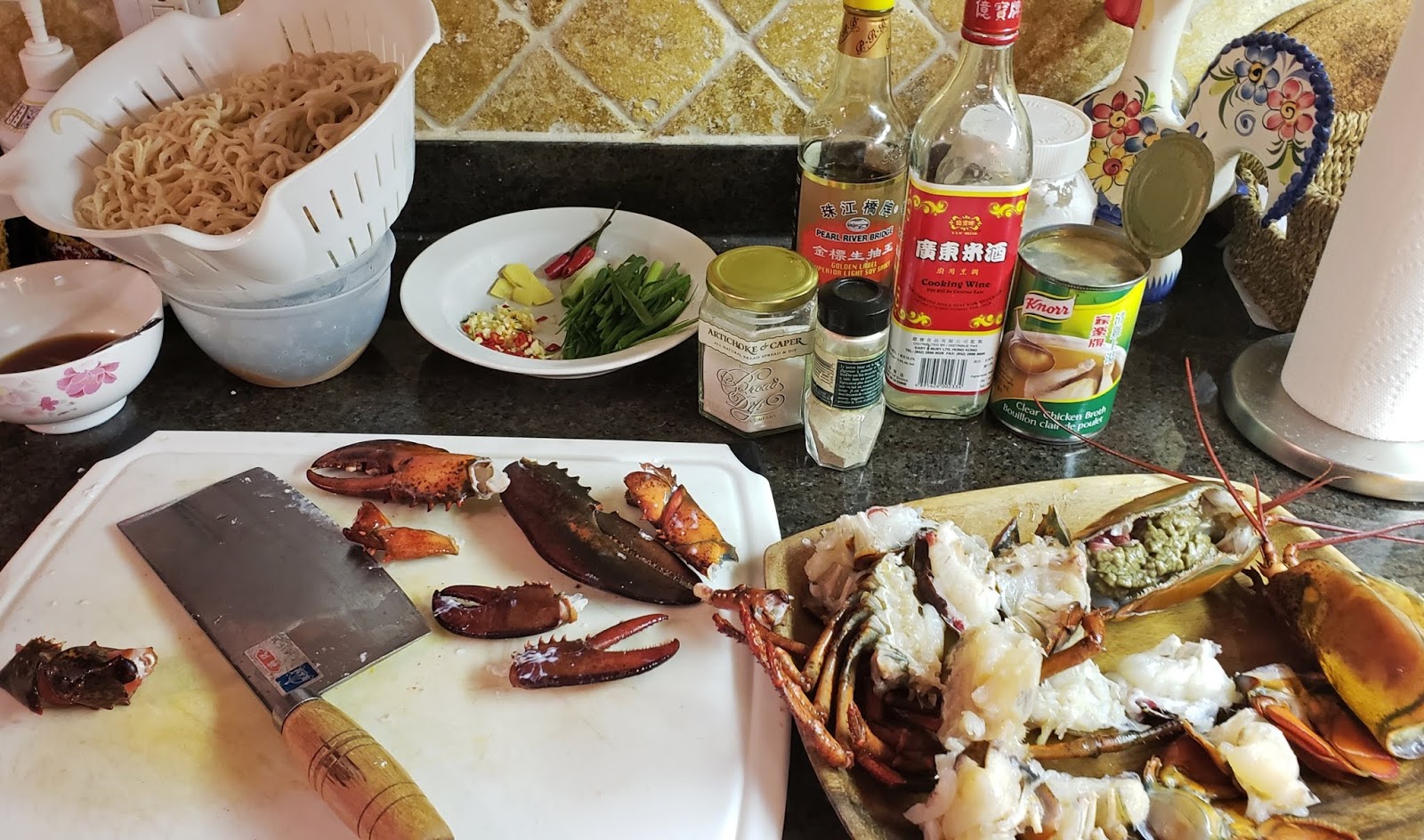 Susan's Savour-It!: Cantonese-Style Lobster E-Fu Noodles (Yee Mein)...