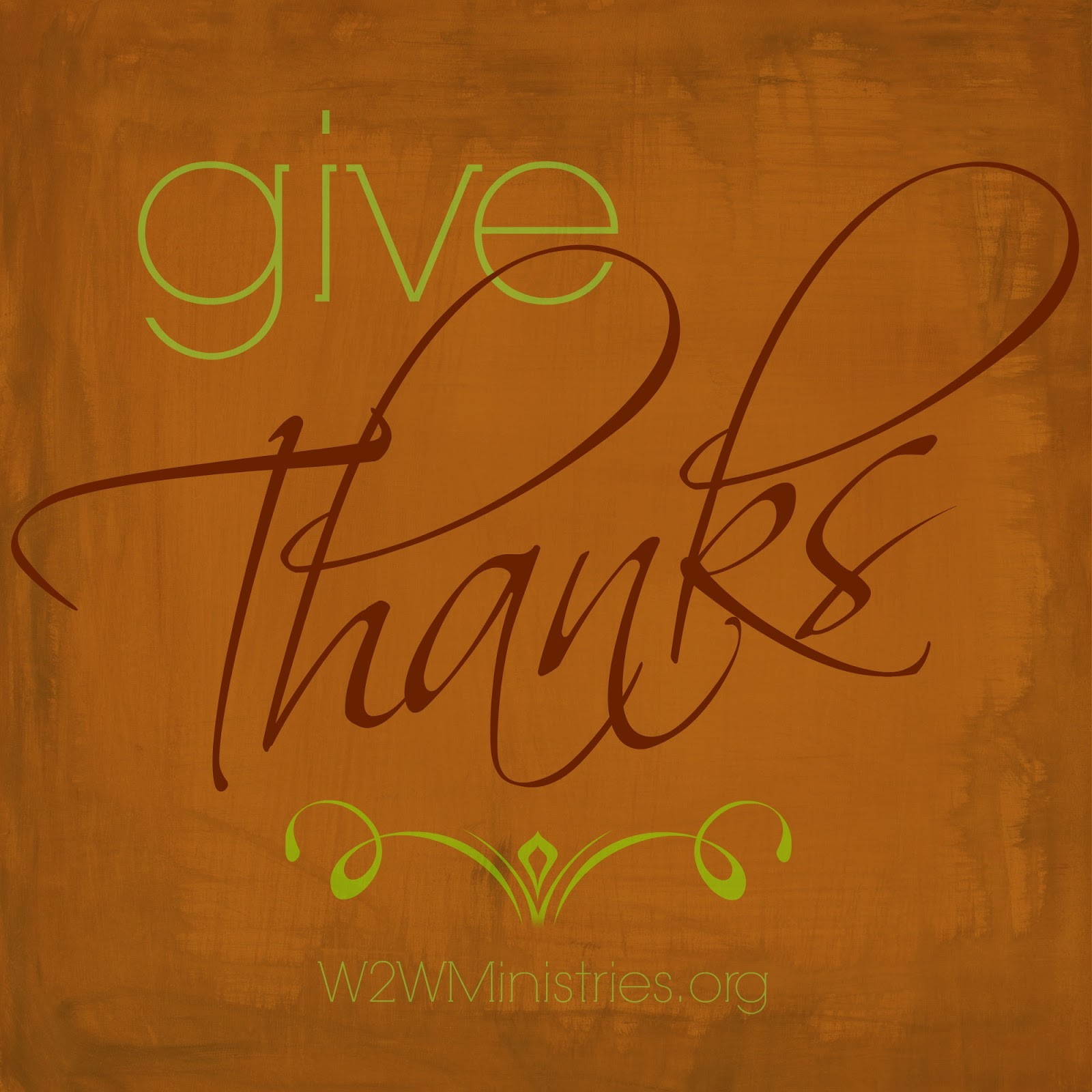 Woman to Woman: Give Thanks