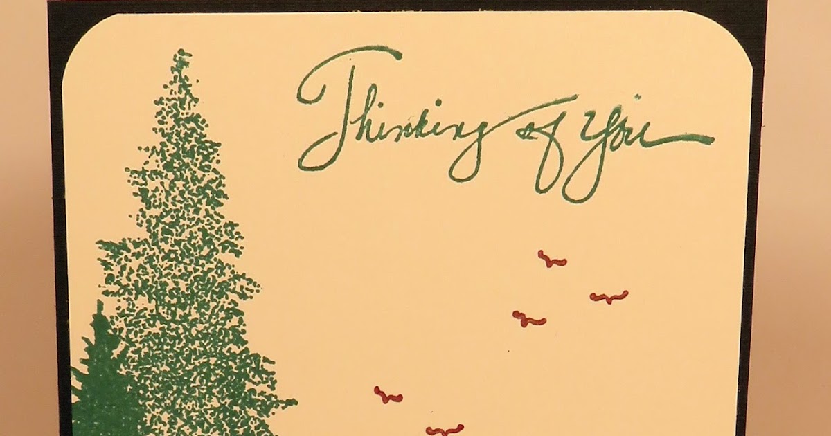 Jane's Crafty Cabin: Thinking of You