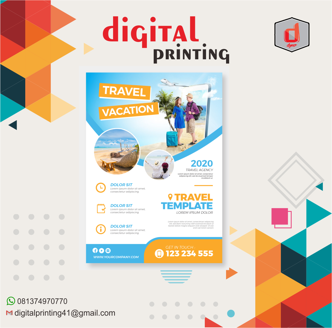 Cetak Brosur Kilat di Jakarta | Dyno Printing dan Percetakan