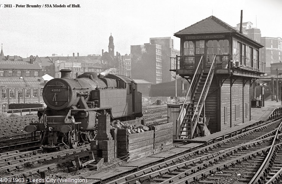 Steam Memories: LMS Fowler and BR stand class 4 tank engines at Leeds ...