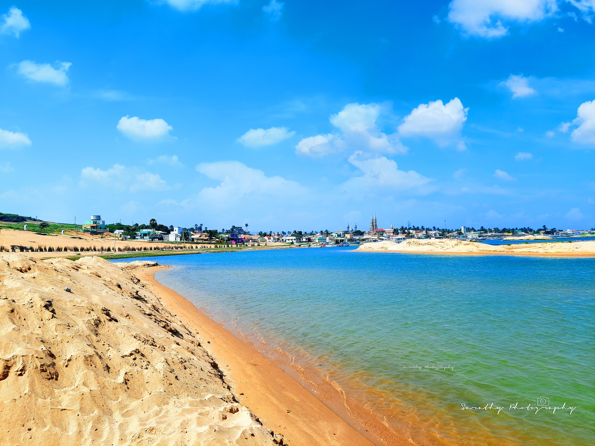 The blue and beautiful beaches of Tutucorin and Manapad Lagoon...
