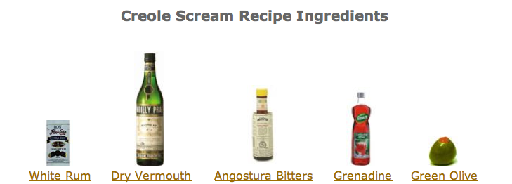 GAZZETTINO: Kleine Cocktailfibel: der Creole Scream