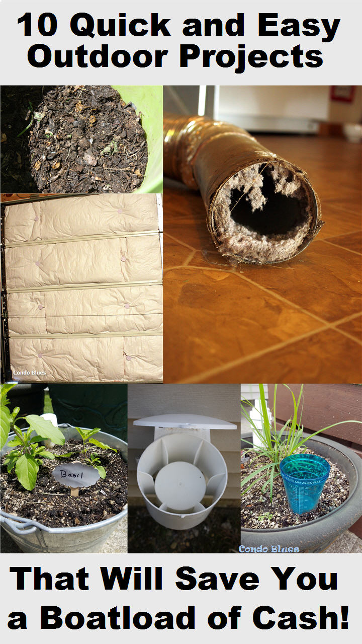 Condo Blues: 10 Quick and Easy Outdoor DIY Projects that Save Money