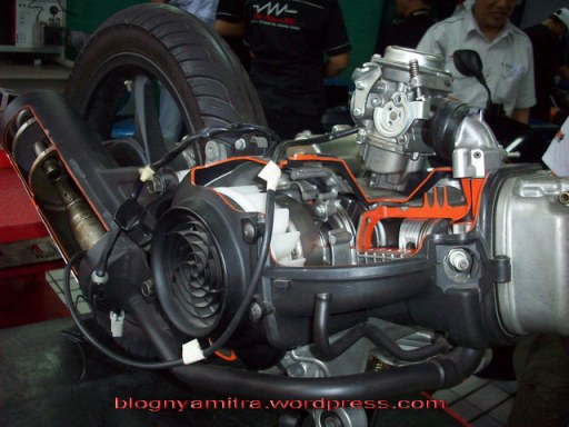 Technology: Image : Komponen-komponen motor bEaT