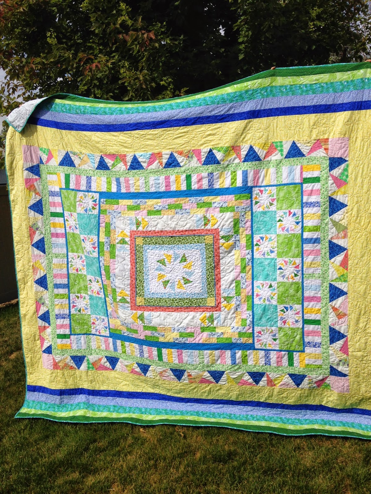 Sew and So On...: Mercy Border Quilt Finished