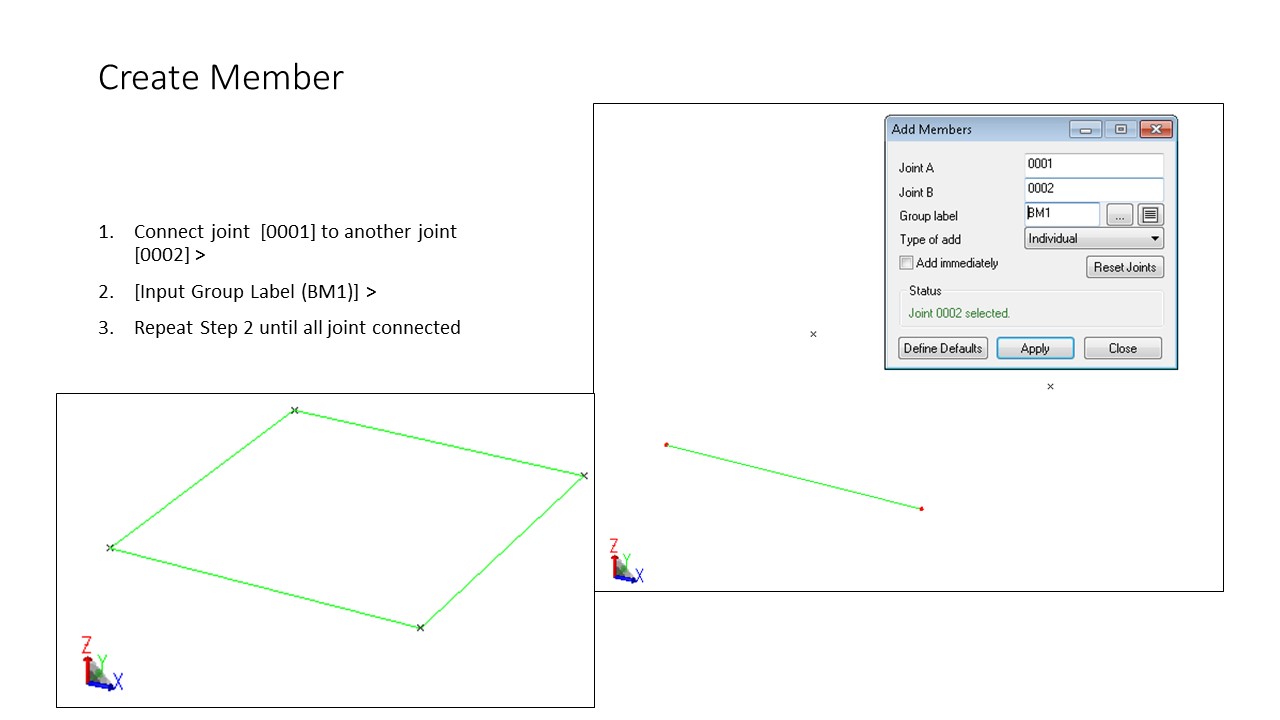 Simple Model with SACS