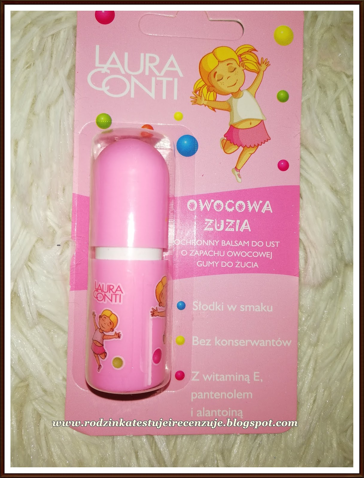 Rodzinka testuje i recenzuje: Pięknie pachnące pomadki dla dzieci Laura ...