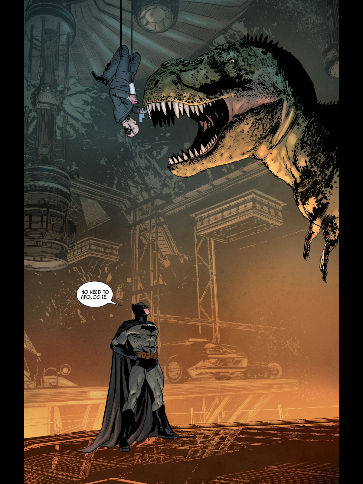 Wargaming with Barks: Batcave menagerie- Bats, Bat-Cow and a T. rex