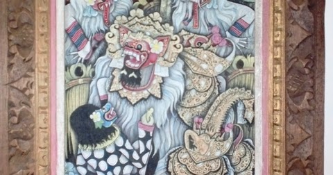 Rumondang Art Gallery: Lukisan Barong (Bali)