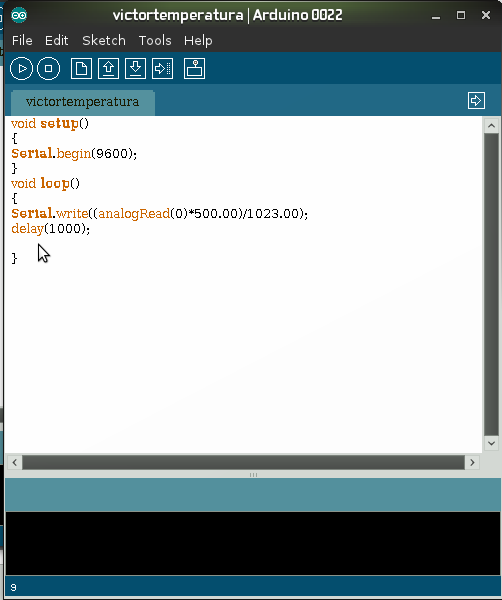 Java al maximo: Sensor de temperatura con arduino y java