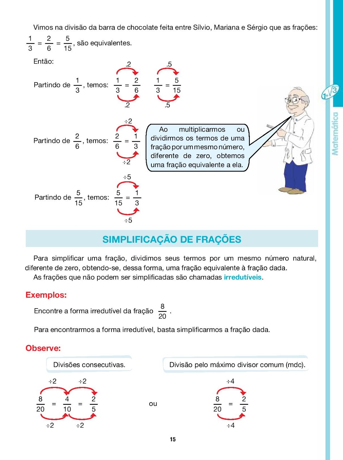 Simplificação De Fração Exercicios