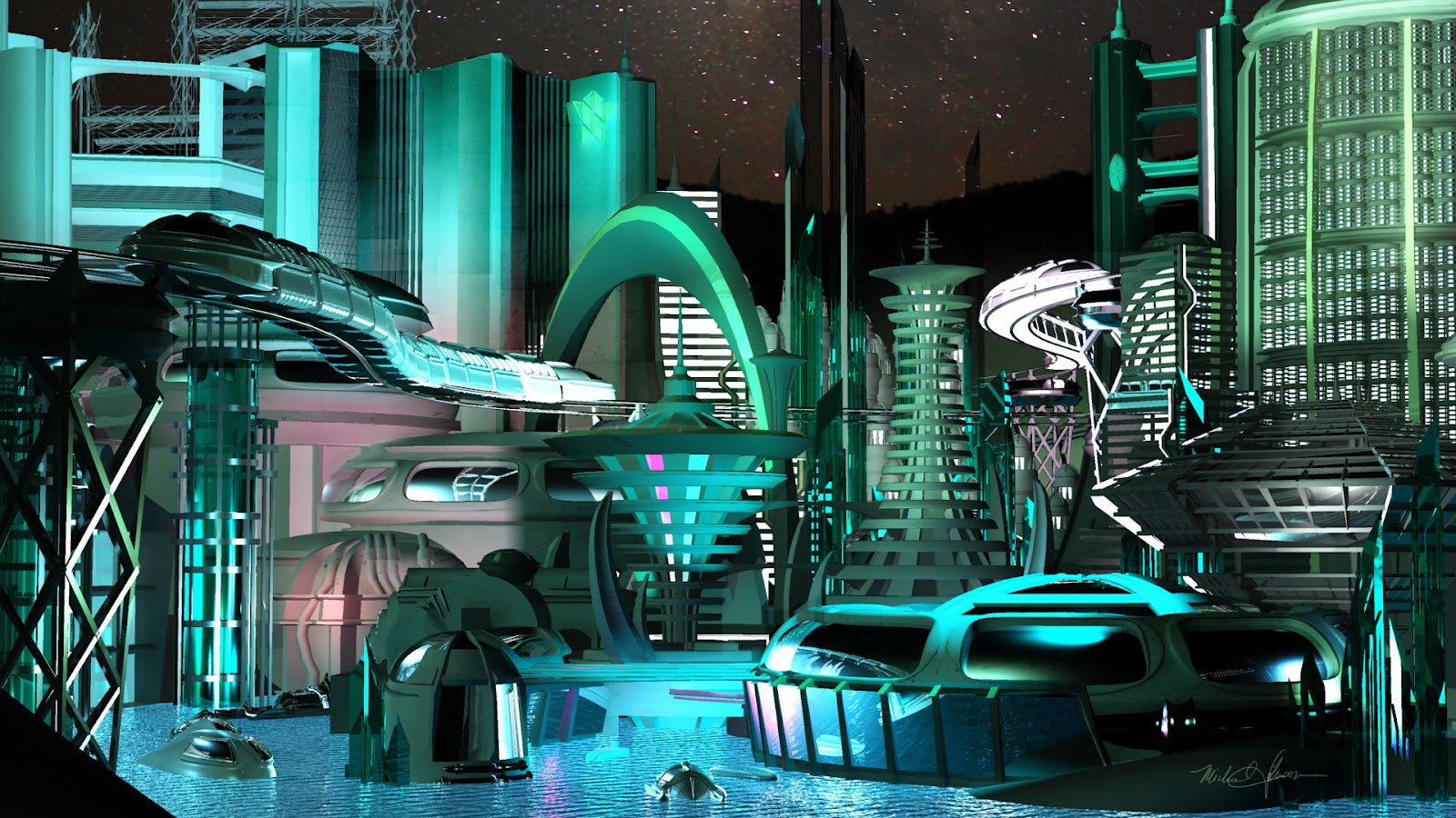 Michael Johnson: Final shots of Atro City