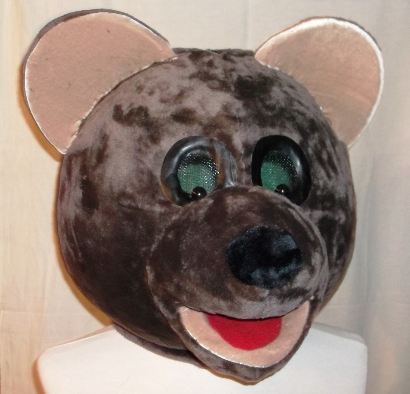 COSTUME MICHI MANOLE: Costum de urs. Mascota urs.