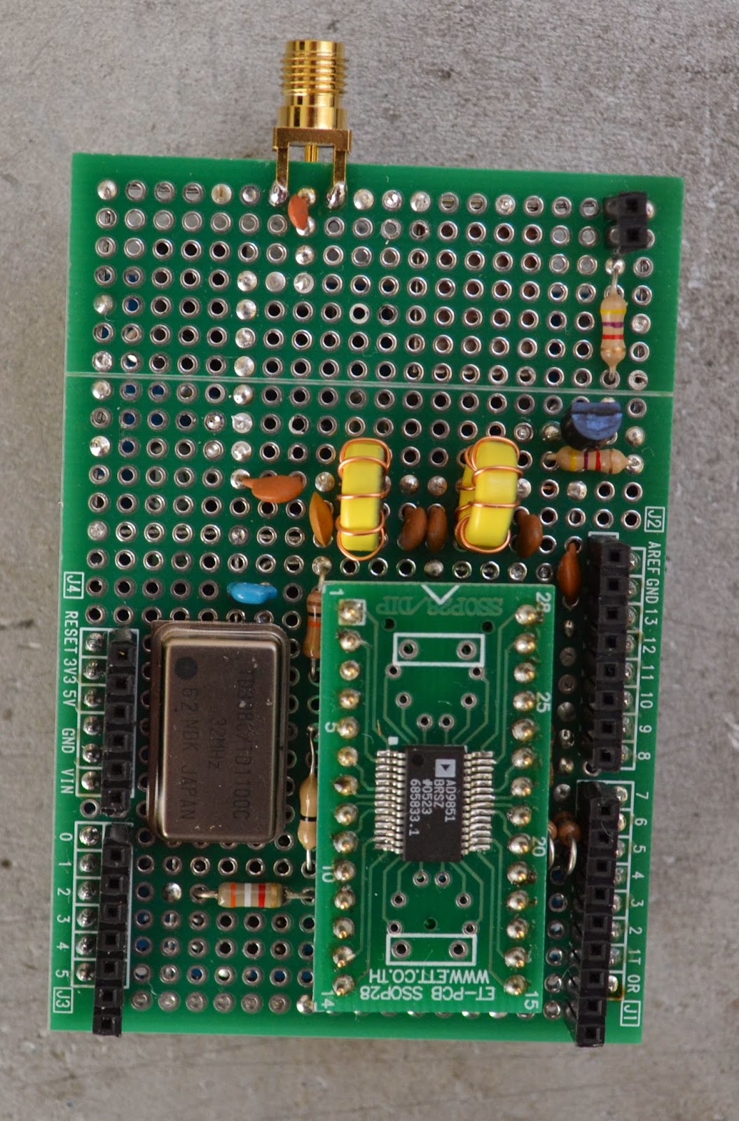 JA2GQP’s Blog: Arduino AD9851 DDS VFO