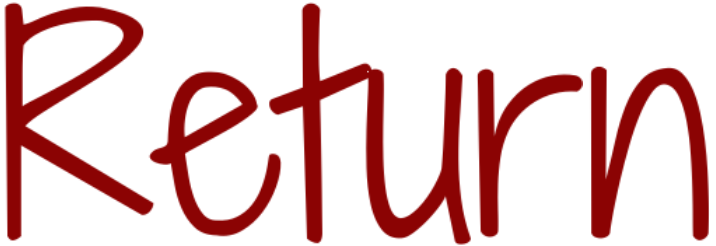 Life As Kim: This week my Word of the Week is: Return! #WotW