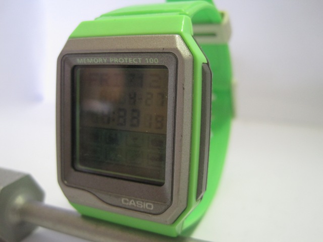 c a p t a i n s t o r e: VINTAGE CASIO DATABANK VDB 101 INVISIBLE GREEN ...