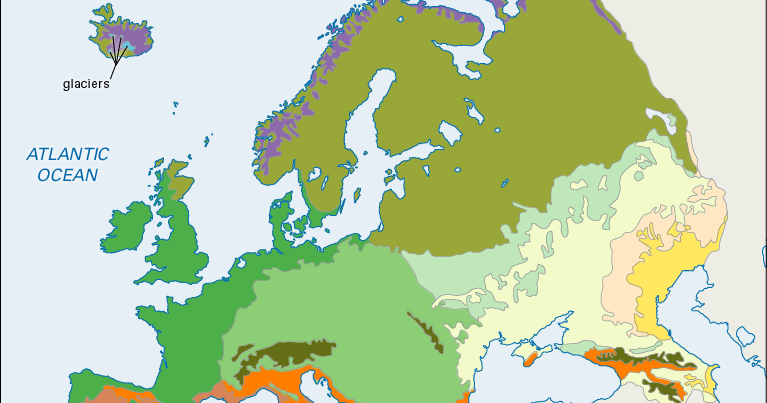 Climate Map Of Europe