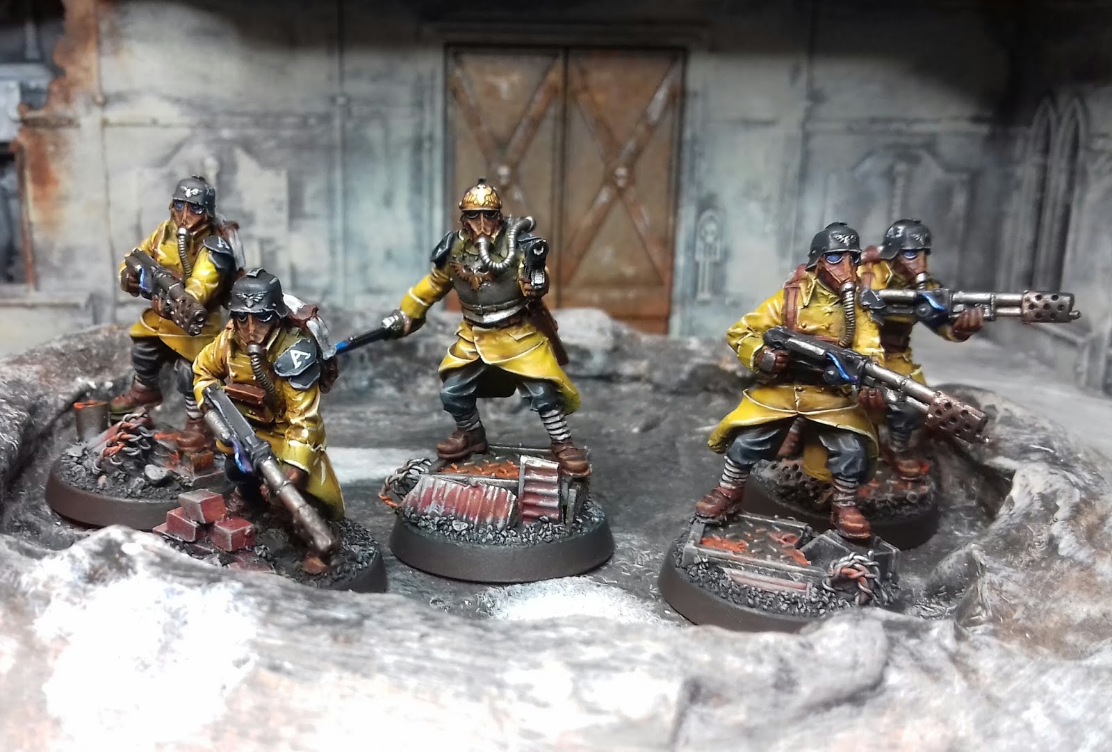 Tabletop Apocalypse: Steel Legion Command Squads