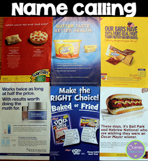 Name Calling Propaganda Ads