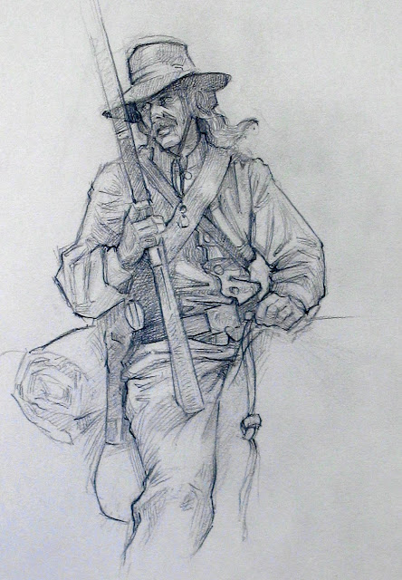 Garret's Drawing A Day Blog: Cavalry