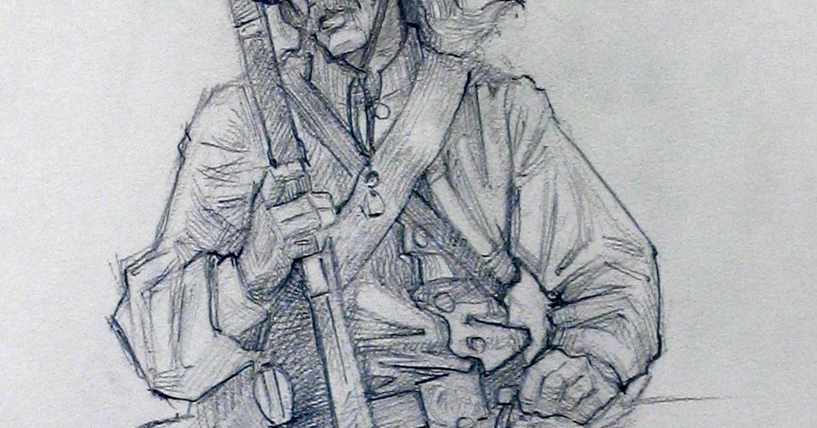 Garret's Drawing A Day Blog: Cavalry