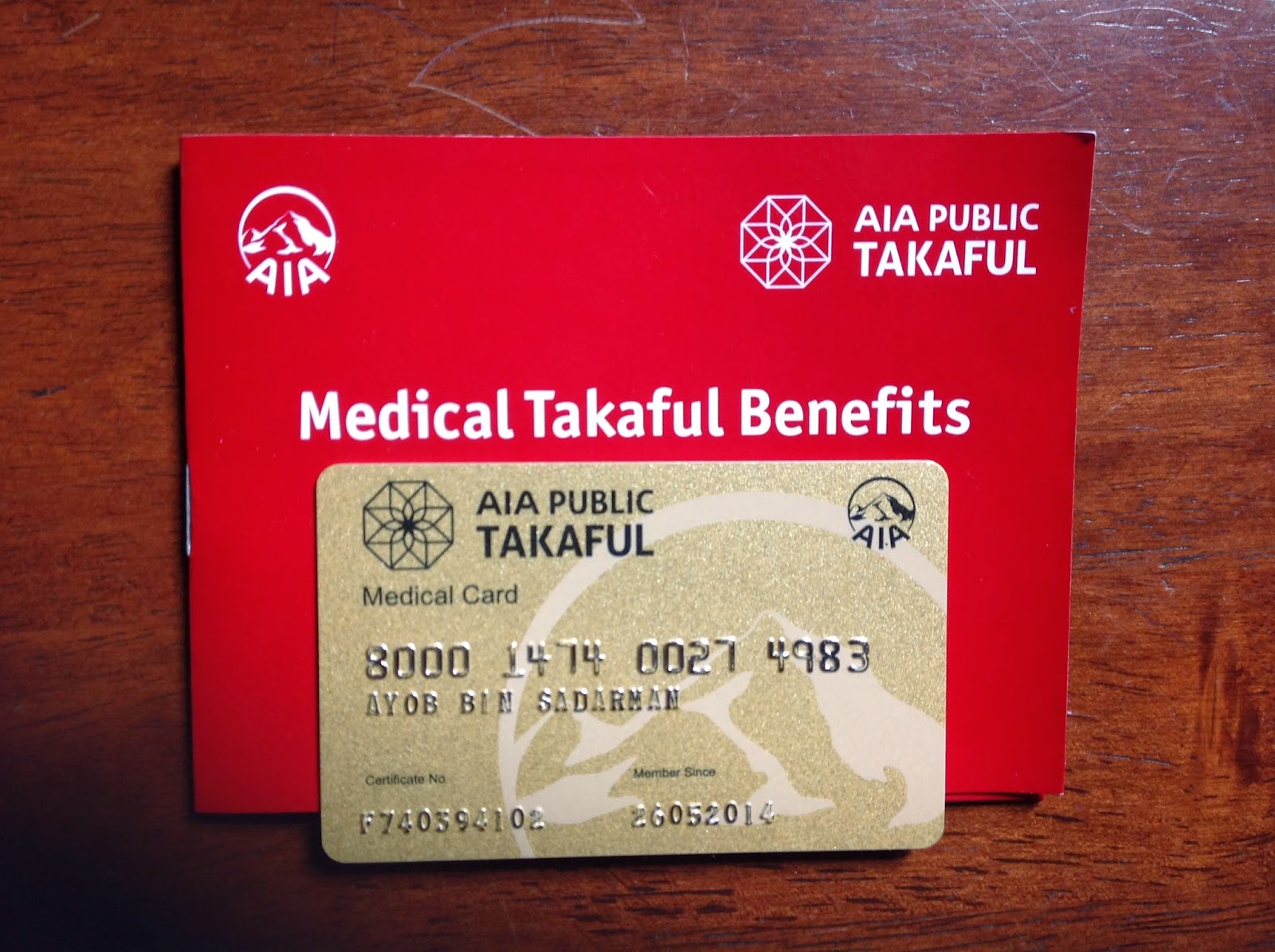 AIA TAKAFUL MEDICAL CARD FAMILY - KUALA LUMPUR | SELANGOR